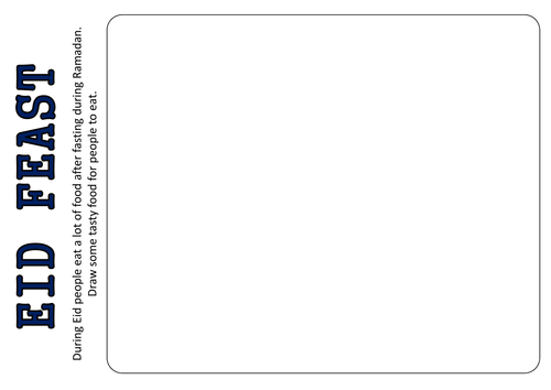 RAMADAN AND EID UL FITR RESOURCES KS2 ( ISLAM MUSLIM ) FESTIVAL ...