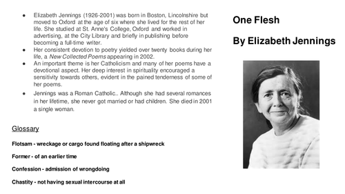 One Flesh - Relationships Poetry (SEN friendly) | Teaching Resources
