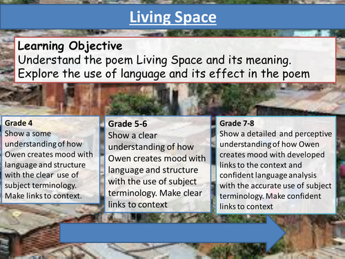 Living Space by Imtiaz Dharker- Poem Analysis - Eduqas Poetry Anthology ...