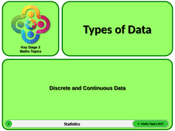 Types of Data KS2 | Teaching Resources