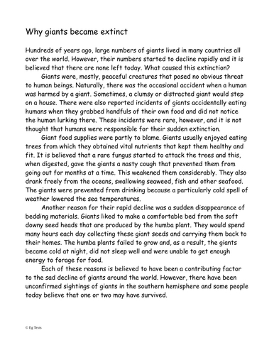 Examples of explanations for lower KS2 | Teaching Resources