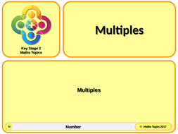 Multiples KS2 | Teaching Resources