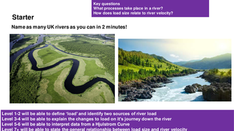 AQA Geography 1-9 Introduction to Rivers lesson (Lesson 1) | Teaching ...