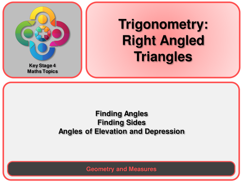Trigonometry - Right Angled Triangles KS4 | Teaching Resources