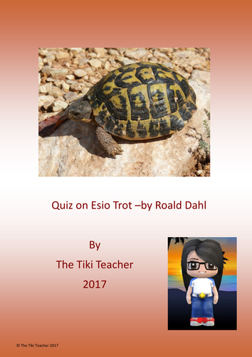 Quiz on Esio Trot by Roald Dahl | Teaching Resources