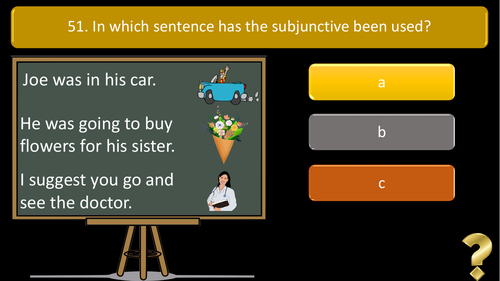 SATS English: Spelling, Punctuation and Grammar Revision Quiz ...