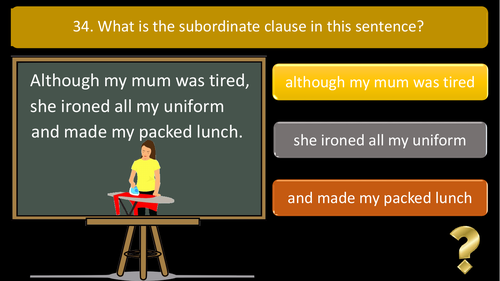 SATS English: Spelling, Punctuation and Grammar Revision Quiz ...