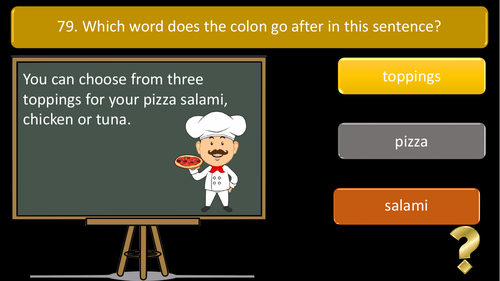 SATS English: Spelling, Punctuation and Grammar Revision Quiz ...