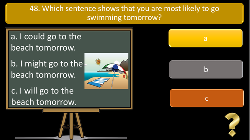 SATS English: Spelling, Punctuation and Grammar Revision Quiz ...