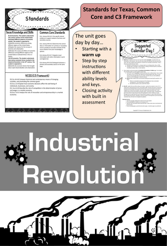 Industrial Revolution: Project, Simulations, Readings, Assessment ...