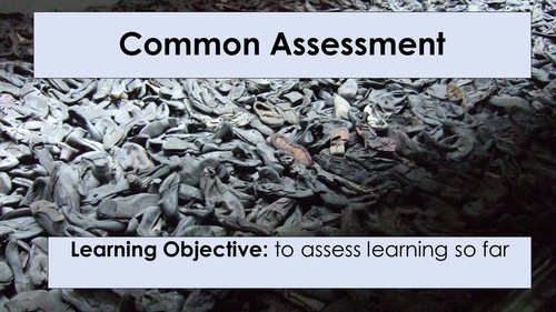 Assessment for Holocaust KS3 | Teaching Resources