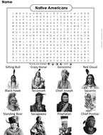Native Americans Word Search | Teaching Resources