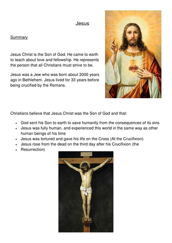 KS3 Christianity - Jesus | Teaching Resources