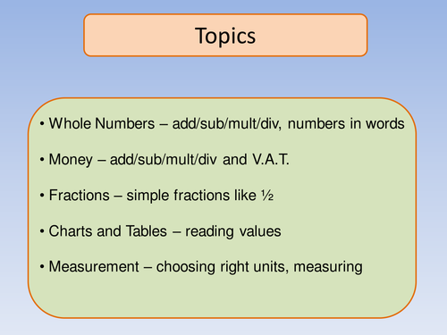 National 3 Maths - Numeracy starters, questions and tests | Teaching ... National 3 Maths - Numeracy starters, questions and tests | Teaching ...