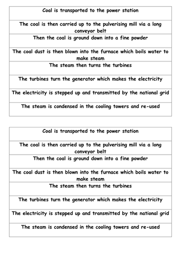 KS4 GCSE Physics Generating Electricity Revision Lesson | Teaching ...