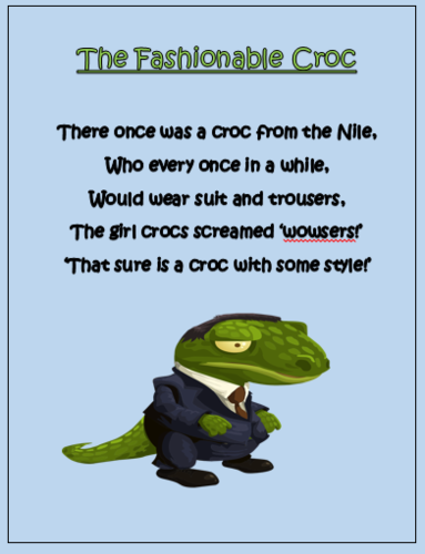 Crazy Animal Limericks Anthology! (Original Poems and Comprehension ...