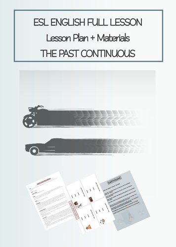 Esl English Full Lesson: The Past Continuous Level: Intermediate 
