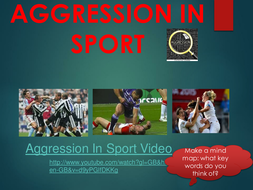 BTEC Unit 3 Sport and Exercise Psychology Outcome 1 Aggression ...