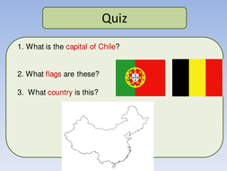 Simple Geography Quiz | Teaching Resources