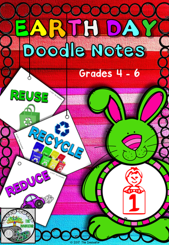 Earth Day - Doodle Note 1 | Teaching Resources