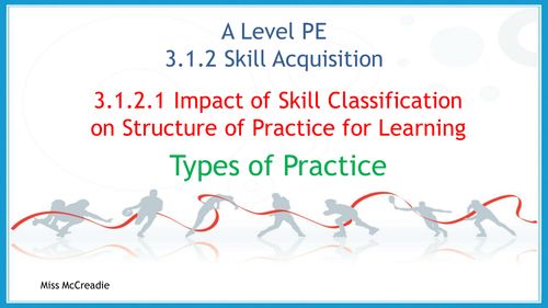 A-Level Physical Education - Skill Acquisition - complete course for ...