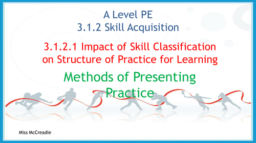 A-Level Physical Education - Skill Acquisition - complete course for ...