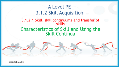 A-Level Physical Education - Skill Acquisition - complete course for ...