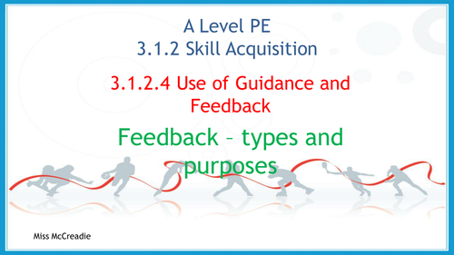 A-Level Physical Education - Skill Acquisition - complete course for ...