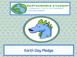 Earth Day pledge | Teaching Resources