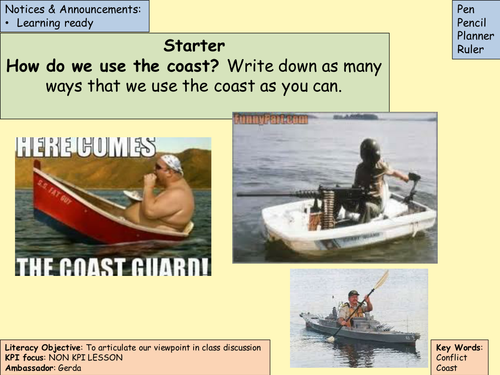 Using the Coast | Teaching Resources
