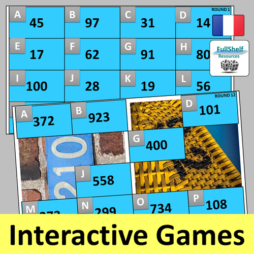 French Numbers (Les Nombres) Presentation | Teaching Resources