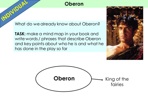 'A Midsummer Night's Dream' - analysis of Oberon in Act 4 scene 1 ...