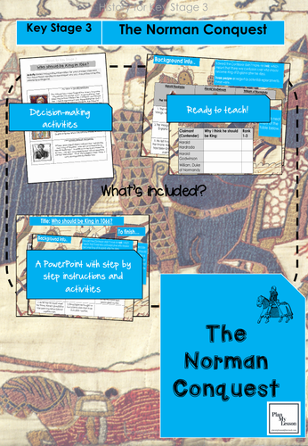 The Norman Conquest: Lesson 2 - Who should become King in 1066 ...