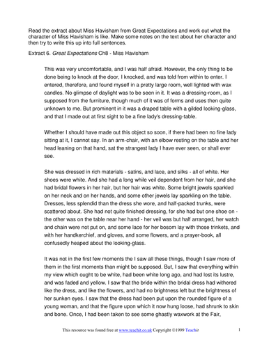 19th Century Texts KS3 | Teaching Resources