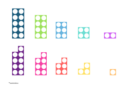 Selection of Numicon style resources - number line, matching, odd/even ...