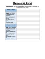 Romeo and Juliet: Shakespeare's Dramatic Devices | Teaching Resources