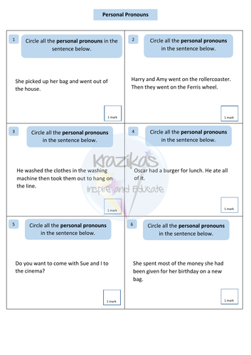 English SATS Grammar Revision | Teaching Resources