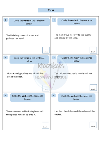 English SATS Grammar Revision | Teaching Resources