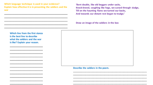 Wilfred Owen war poetry - Exposure - The Send off - Dulce et decorum ...