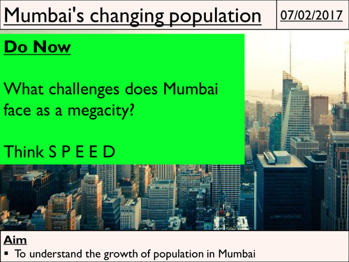Mumbai - A Megacity | Teaching Resources