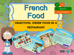 French food order in a restaurant full lesson with exercices | Teaching ...
