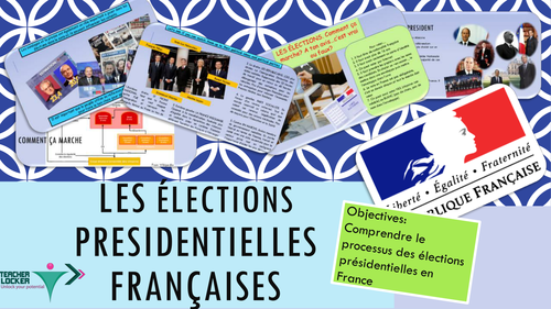 French Presidential Elections, les élections présidentielles lesson ...