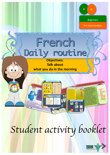 French daily routine in the morning (No prep) / Ma routine du matin en ...