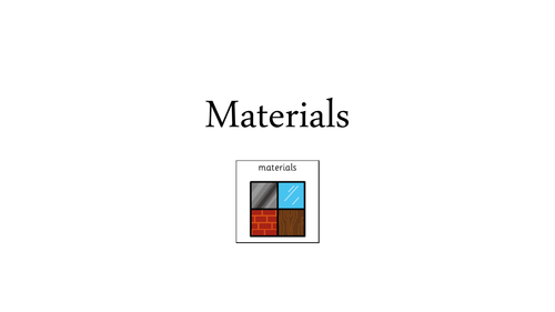 materials, comparing wood, plastics and metals | Teaching Resources