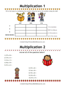Multiplication Worksheets for Year 6 | Teaching Resources