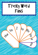 Tricky Word Fans | Teaching Resources