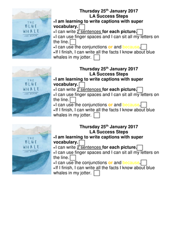 1 week non-fiction literacy planning on the blue whale and Antarctic ...