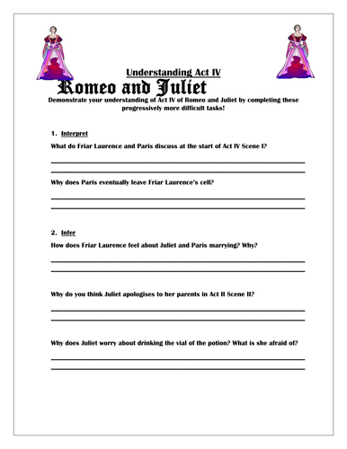 Romeo and Juliet: Friar Laurence and The Nurse! | Teaching Resources