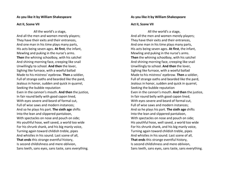 Year 5 / 6 reading scheme of work: Shakespeare (23 lessons) | Teaching ...