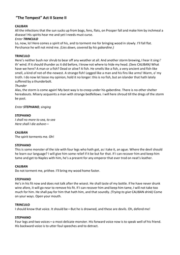 Year 5 / 6 reading scheme of work: Shakespeare (23 lessons) | Teaching ...